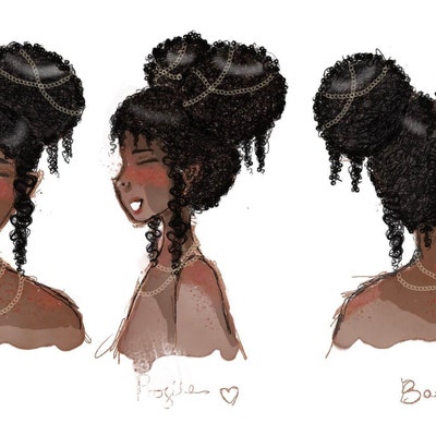Procreate Braids Twists Locs Brush Realistic Braid Brush - Etsy