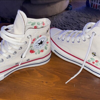 Custom Converse Chuck Taylor 1970s Planet Embroidery Embroidered Planet ...