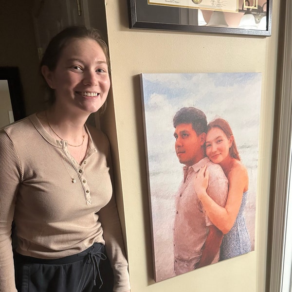 Portrait Painting From Photo | Personalized Custom Digital Painting ...