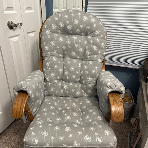 ARM REST COVERS Only~~glider Cushions/rocker Cushions/ Rocking Chair ...