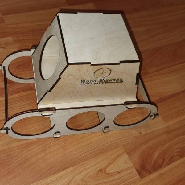 Laser Cut File Vector Bottle Tank, CNC, SVG, DXF, Pdf, Cdr, Patern Cnc ...