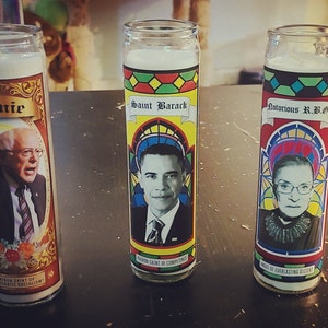 Saint Bernie Sanders Progressive Prayer Candle Bernie 2020 - Etsy