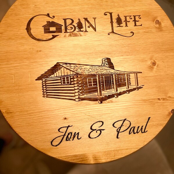 Cabin SVG and DXF - Etsy