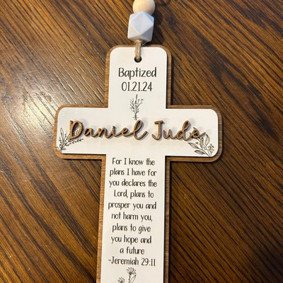 Baptism Cake Topper I God Bless Cake Topper I First Communion Cake ...
