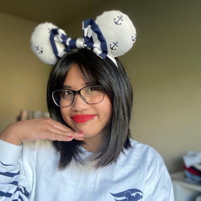 Sail Away Anchor Cruise Mouse Ears, Cruise Mouse Ears, Navy Mouse Ears ...