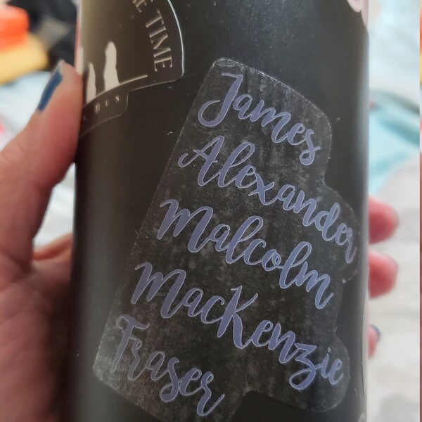 A. Malcolm Printer Sign SVG, PNG, Silhouette Studio File Outlander ...