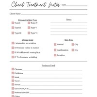 PRP Dermapen Intake Consent Aftercare Form I DIY Editable - Etsy Canada