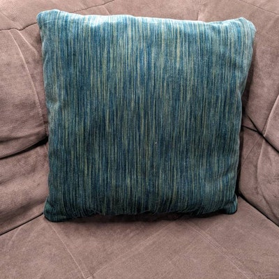Modified Squares Light Blue, off White, Gray Woven Crypton Coated ...