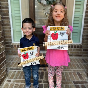 1st Day of School, 100th Day of School, Last Day of School, Back to ...