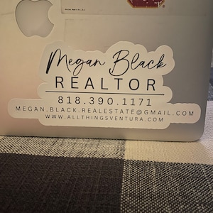 Snow Pop-by Tags, EDITABLE TEMPLATE, Realtor, Real Estate Marketing ...