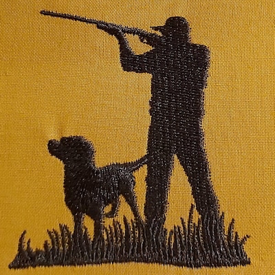 Bird Hunter Machine Embroidery Design - Etsy