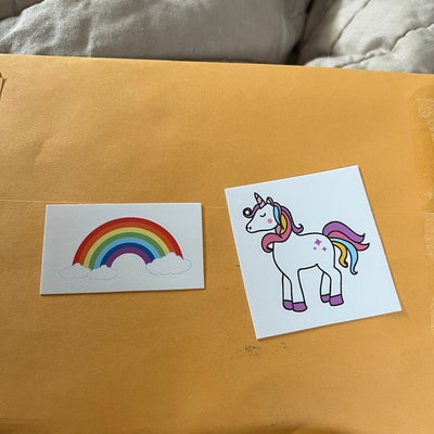 Rainbow Sticker Best Friend Gift VSCO Stickers Cute - Etsy