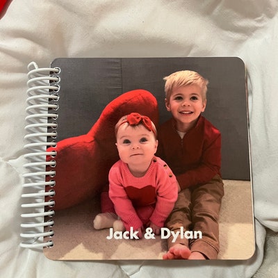 Personalized Baby Photo Book, Custom Board Book of Family Names & Faces ...