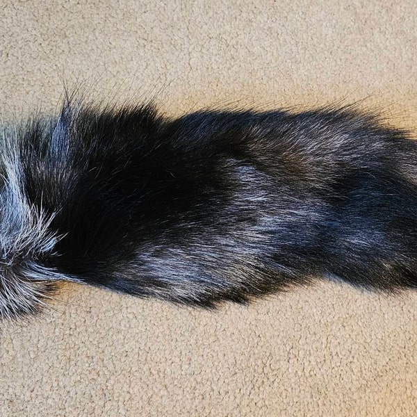 Eco Friendly Silver Fox Tails - Etsy