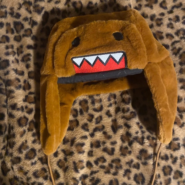 Y2K Ushanka Hat, Cute Anime Hat - Brown - Etsy