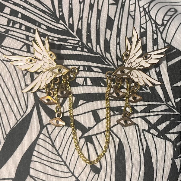 GOLD Angelus Antiqua - Pin Set - Etsy