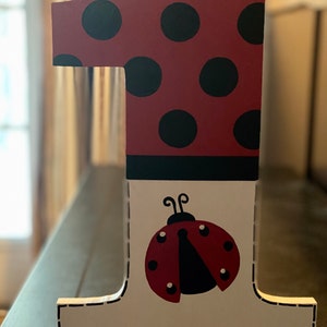 Ladybug First Birthday Photo Prop Lady Bug Hand | Etsy