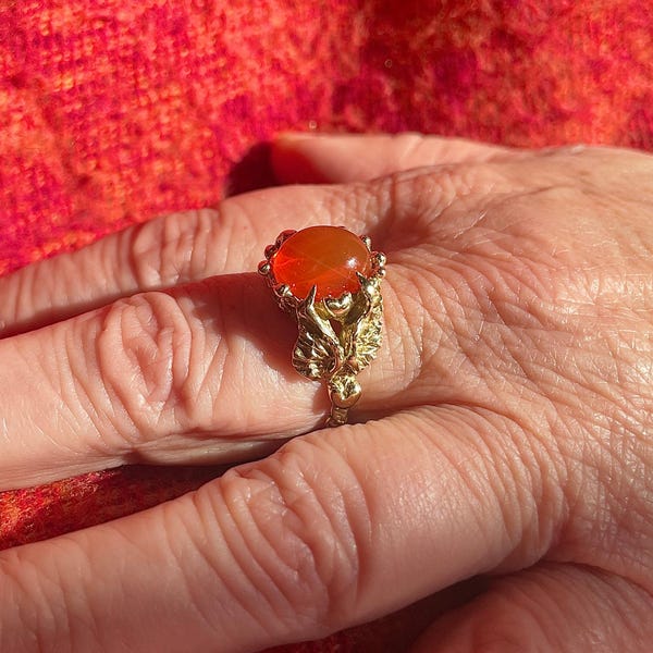 Fire Agate Stone| Real Fire Agate | Healing & Protective Stone for ...