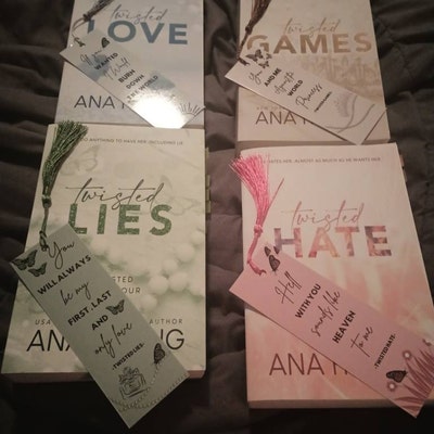 Twisted Series Bookmarks Twisted Love Twisted Games Twisted Hate ...