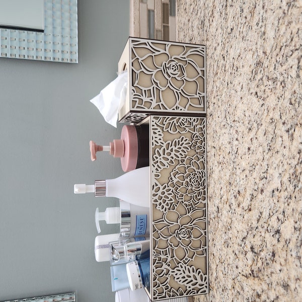 Tissue Box Cover, Bathroom Toilet Storage, Bathroom Decor, Tissue Box ...