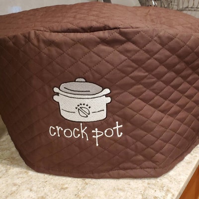 Oval Crock Pot, Slow Cooker Appliance Cover 5 Colors to Choose From - Etsy