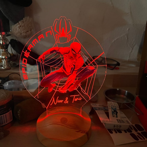 Custom Justice Night Light Lady Justice Statue Night Light 3D LED Night ...