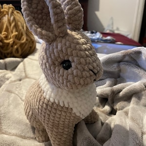 Crochet Pattern Realistic Mini Bunny Rabbit Amigurumi English PDF ...