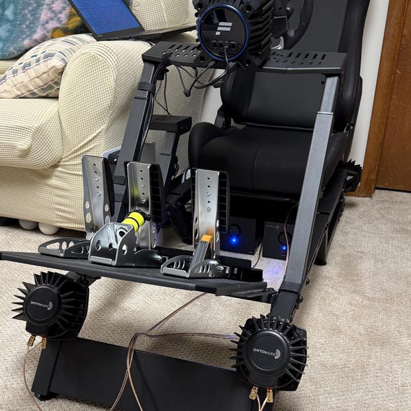 Fanatec Emergency Stop Power Button Mount for 8020 Sim Racing Rig - DD ...