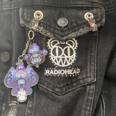 RADIOHEAD PATCH Embroidered Iron-on Bear Kid a Blur Coldplay Oasis ...
