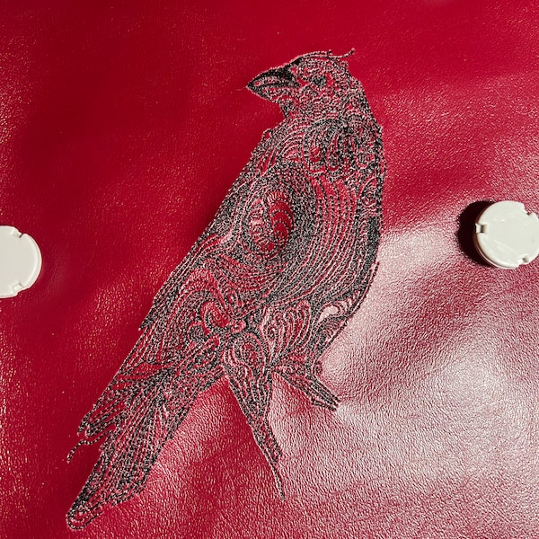 Raven Machine Embroidery Design, Embroidery Raven, Bird Design ...
