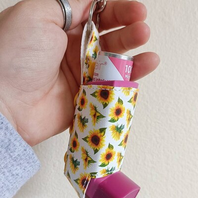 Fun Flamingo Themed Inhaler Cover for Fostair, Ventolin or Similar Size ...