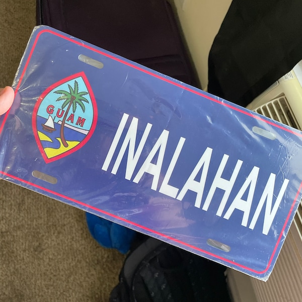 Guam USA From 1948 to Present Custom Personalized Novelty ATV Auto Mini ...