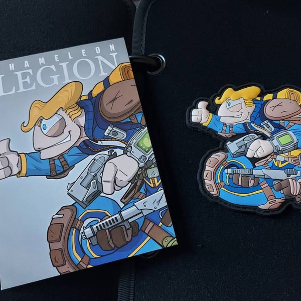 PATCHLAB Kids T-rex TREX Dinosaur Morale Patch for Small Humans With Hook for Schoolbag, Cap or ...