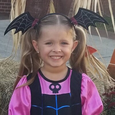 Vampire Inspired Headband Bat Wings Headband Embroidered Headband ...