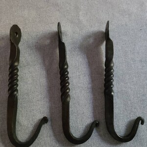 Hand Forged Railroad Spike Meat Turner and Hand Forged Railroad Spike ...