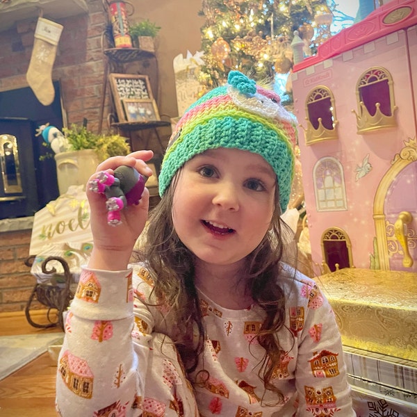 Unicorn Hat, Unicorn Winter Hat, Crochet Unicorn Hat, Unicorn Beanie ...