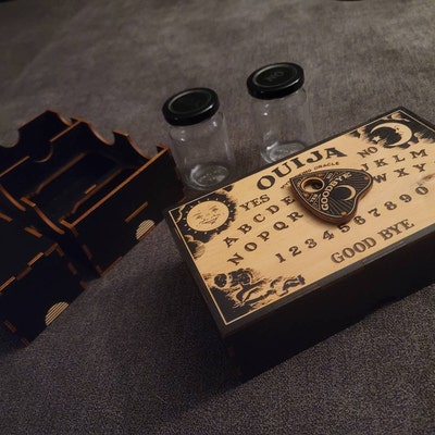 Ouija Two Jar Stash Box - Etsy