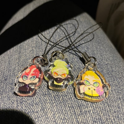 Splatoon Agent Acrylic Phone Charm - Etsy