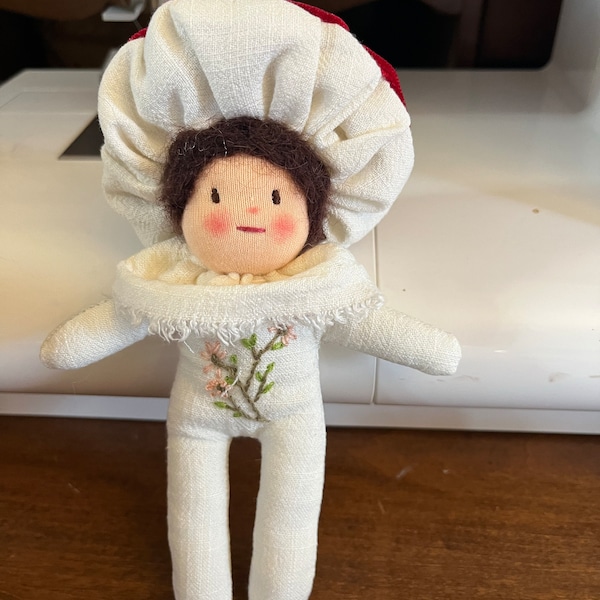 Mushroom Sewing Pattern PDF Video Tutorial Waldorf Doll - Etsy UK