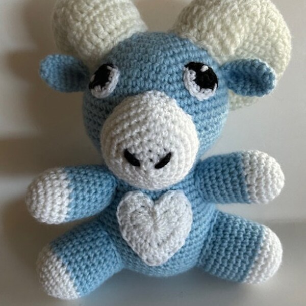 Rocky Ram - PDF Crochet Pattern - Etsy