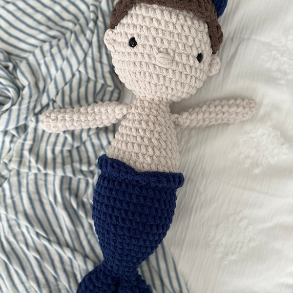 The Original Merboys Amigurumi Pattern, Crochet Merboy Plushie Pattern ...