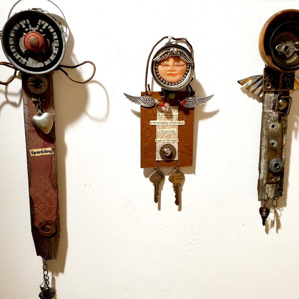 Found Object, Shebot, Assemblage, Mixed Media - Etsy