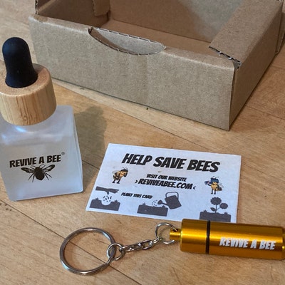 Bee Revival Kit With Plantable Paper rose Gold - Etsy