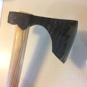 Chekan Hand Forged Axe Outdoor Axe | Etsy