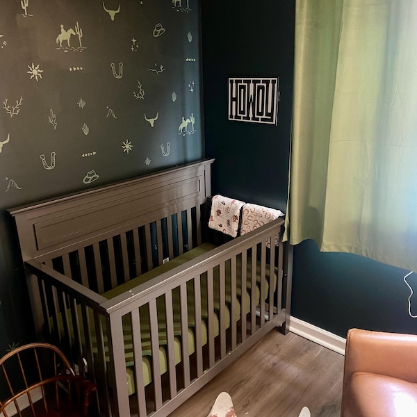 Wild West Wall Decals / Removable Decals / Western Theme Decals ...