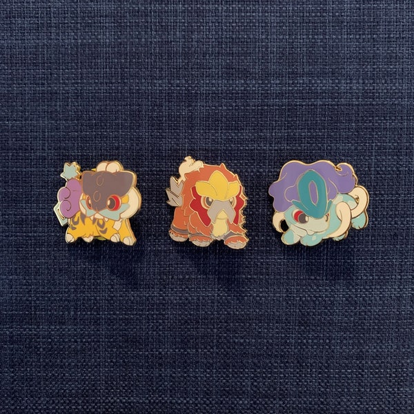Raikou Enamel Pin - Etsy