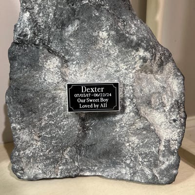 Human Rock Ashes Urn for the Yard - Etsy