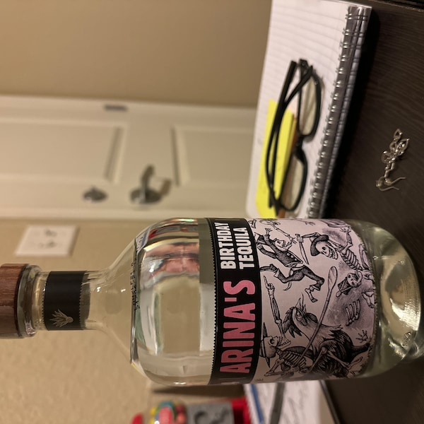 Personalized Espolon Tequila Label Bottle | Custom Espolon Tequila Gift ...