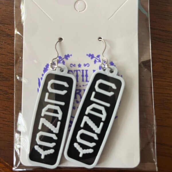 Clancy Logo Earrings - TØP Inspired Gift - Etsy