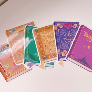 Princess Storybook Sticker Collection - Etsy